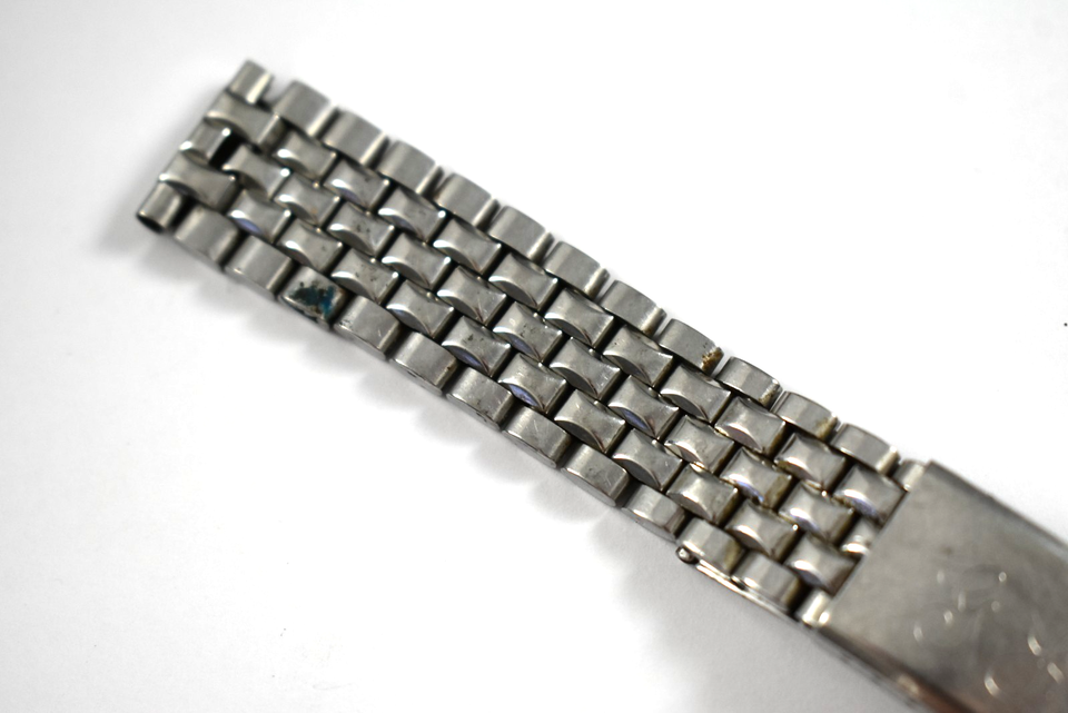 Vintage JB Champion Brick Links Stainless Steel Wrist Watch Band 17 ...