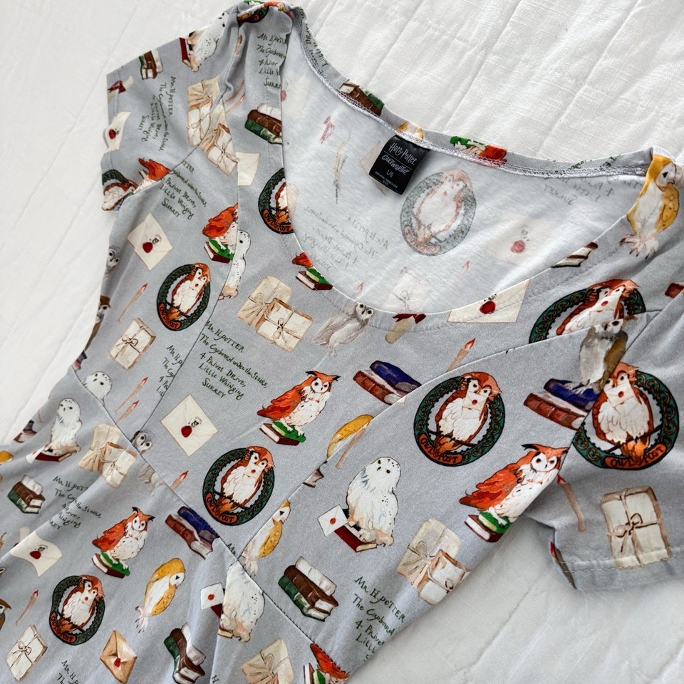 Cakeworthy Dress Harry Potter Women’s LARGE Owls Privet Drive | eBay