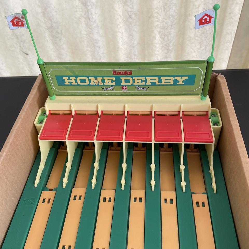 Vintage Bandai Home Derby Horse Racing Game Retro 70s Japan Rare | eBay