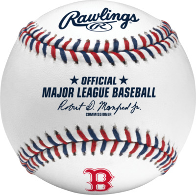 2025 BOSTON RED SOX Team Stitch Ball Official Rawlings Baseball - Boxed ...