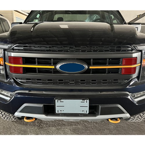 Red Tremor Front Grille Grill Insert Cover Trim Bezels For Ford F-150 ...