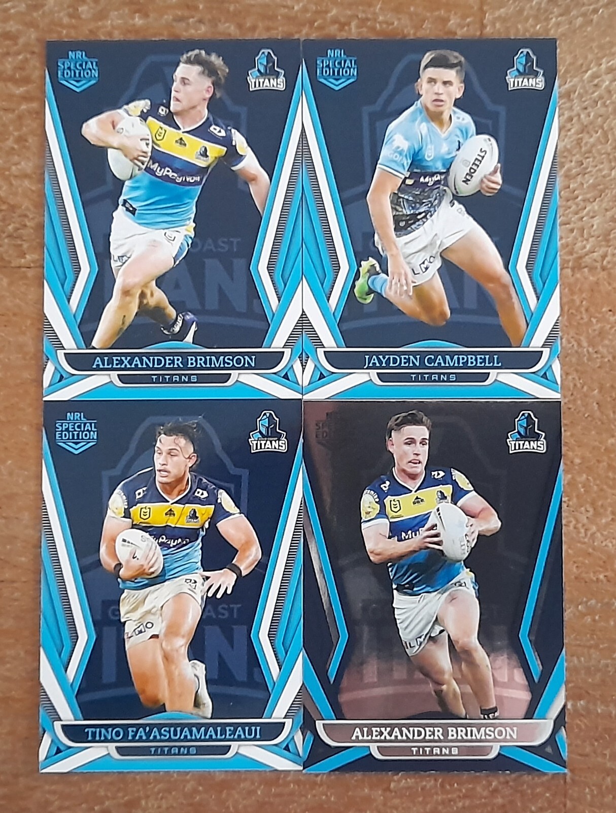 2023 Best & Less NRL Special Edition Base Card + Silver Parallel Sets ...