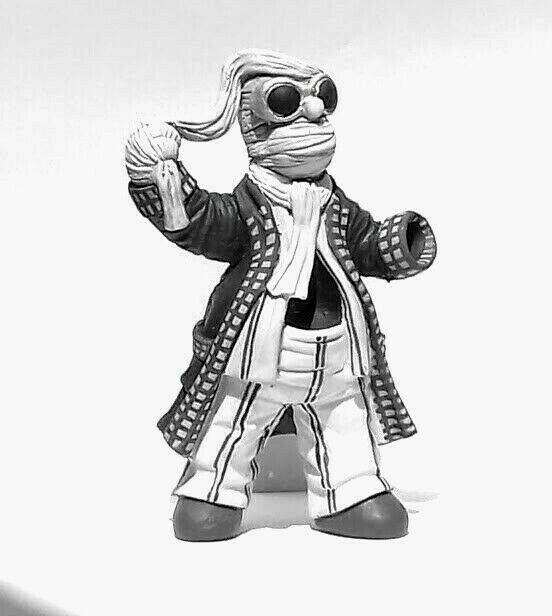 homer simpson parody the invisible man classic monster B/W figure resin ...