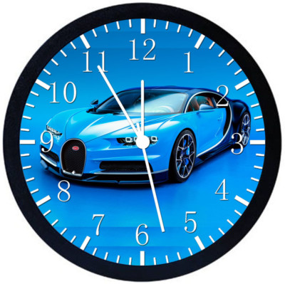 Bugatti Chiron Black Frame Wall Clock Nice For Decor or Gifts E278 | eBay