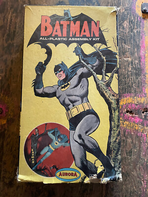 Vintage Original Aurora Batman Model Kit #467-149 Complete in Box | eBay