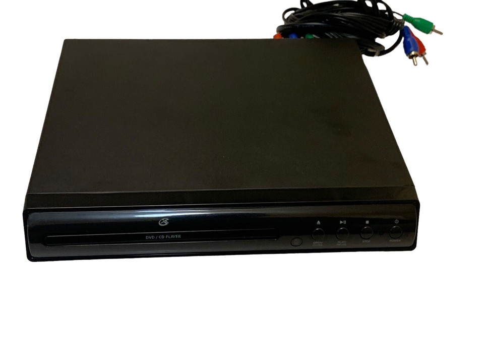 GPX DVD / CD Player D200B Black No Remote Tested Works | eBay