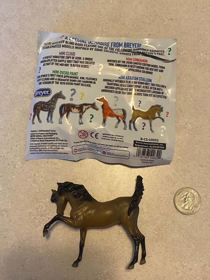 Breyer special run - April Fool's blind bag - Mini Arabian Stallion - B ...
