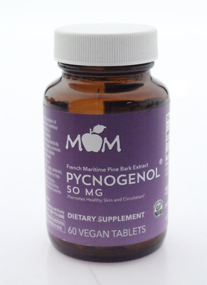 MOM'S Organic Market PYCNOGENOL 50mg Healthy Skin & Circulation - 60 ...