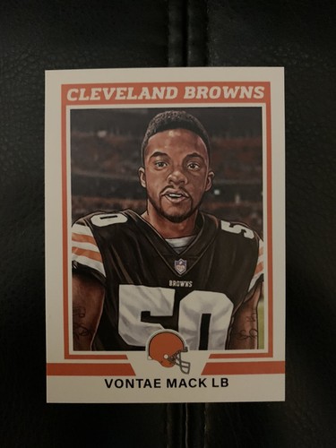 Vontae Mack Trading Card by Cuyler Smith | eBay