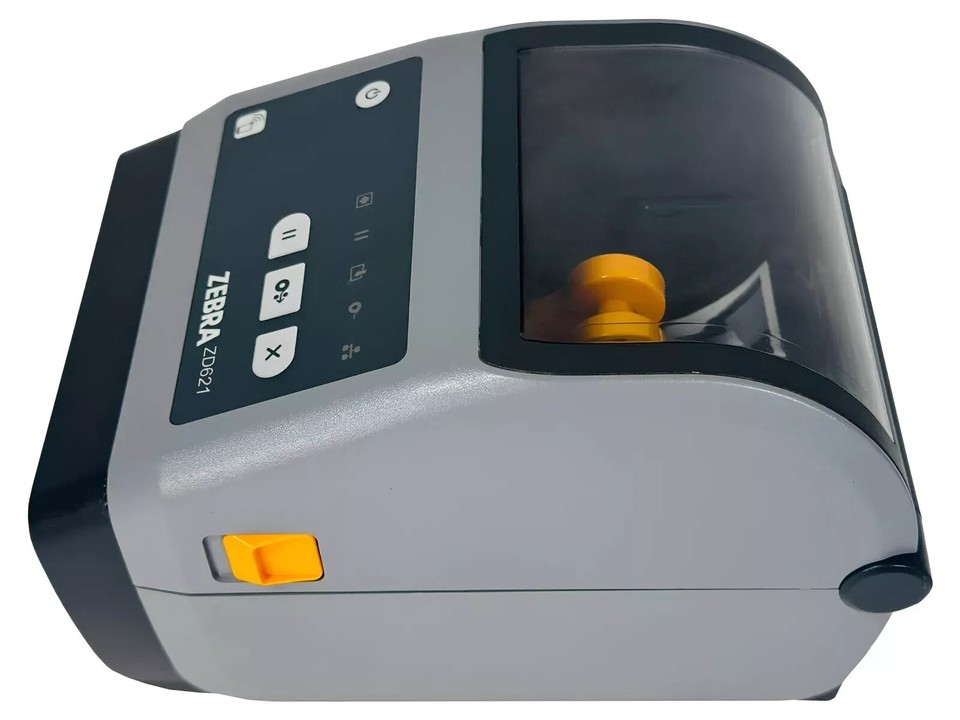 Easy-to-Use 🔥 Zebra ZD621 Direct Thermal Label Printer Cutter USB LAN ...