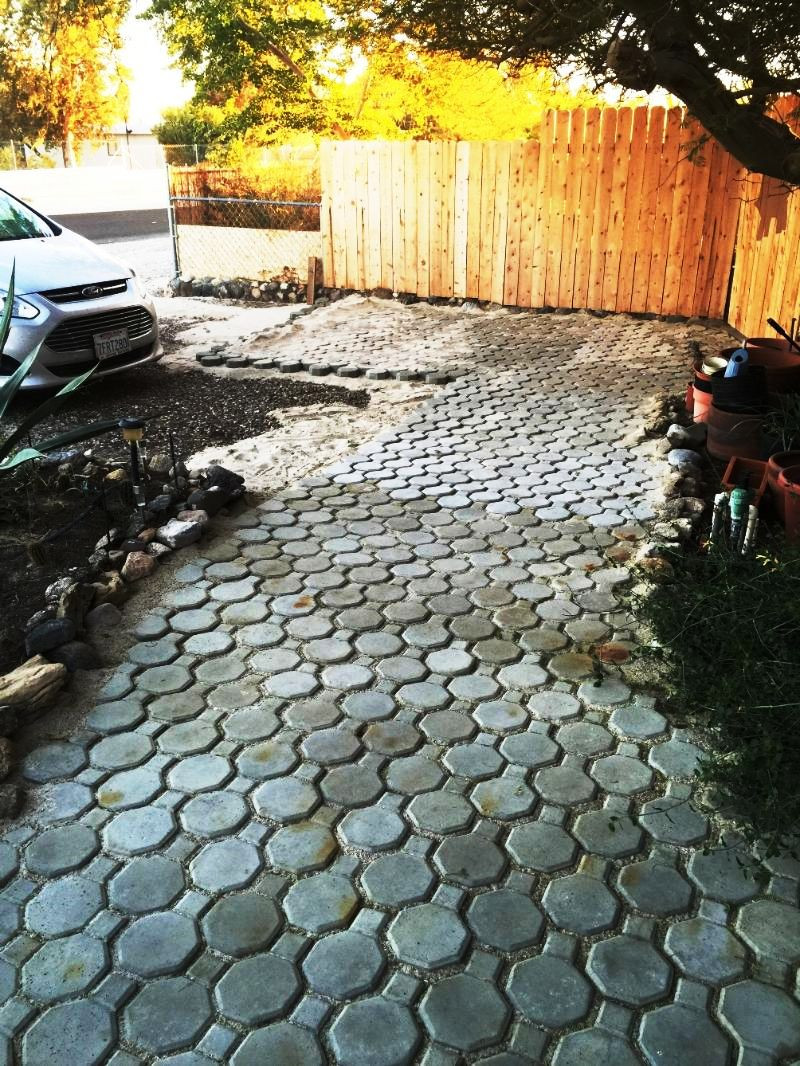 Concrete Driveway Pavers Mold Kits Scepter 4 In X 20 In X 24 In Random