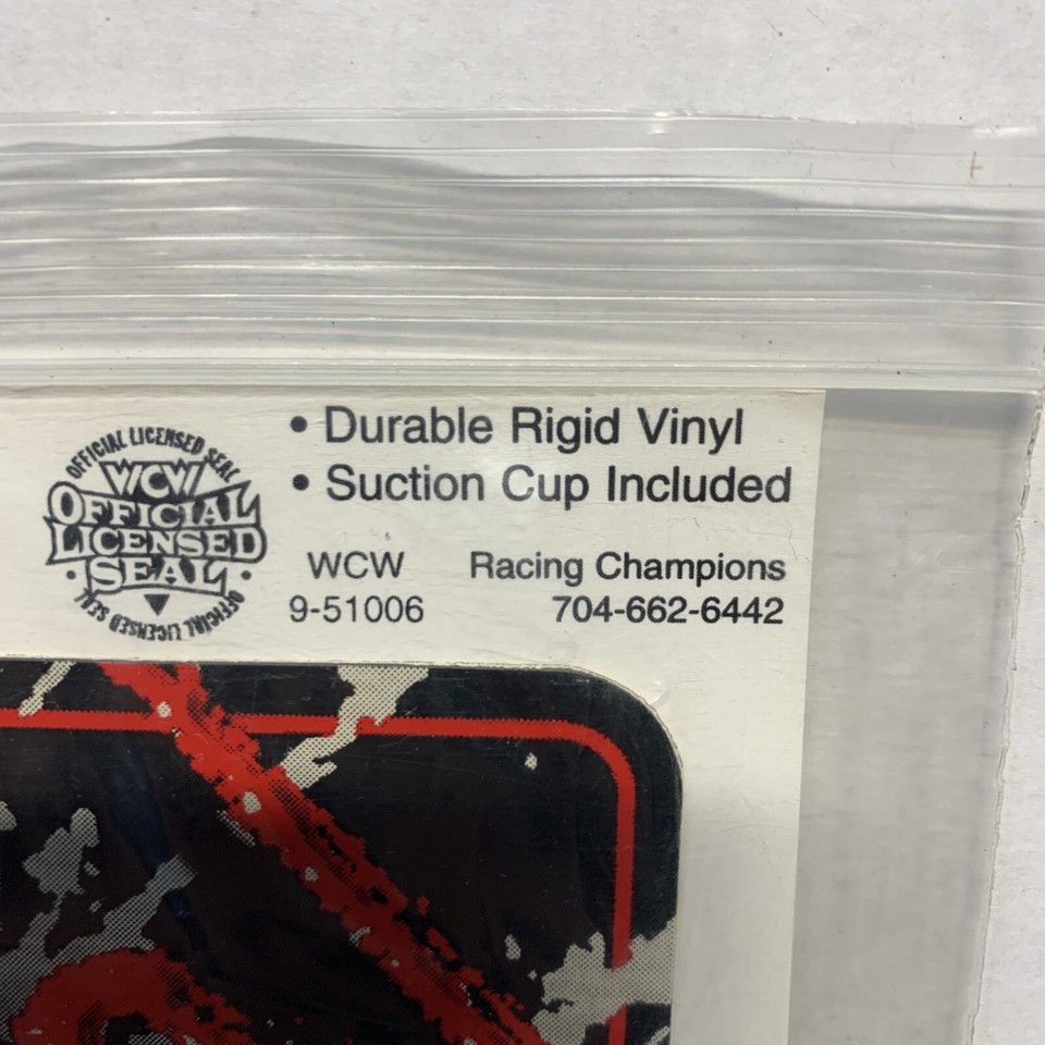 WCW NWO New World Order Window Waver MIP Wrestling WWF WWE NWO 4 Life ...