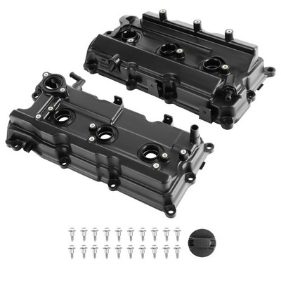 Engine Valve Cover Set LH & RH for Nissan Pathfinder Infiniti QX4 3.5L ...
