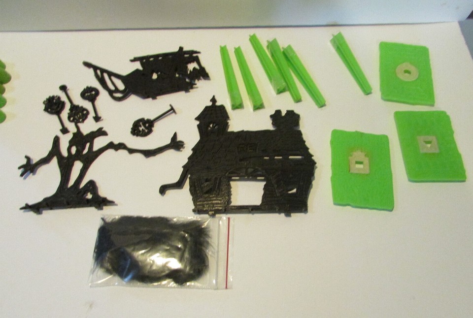 vintage Transogram Green Ghost game glow in the dark Halloween not ...