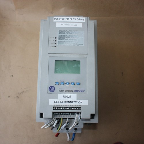 Allen Bradley SMC-FLEX CAT NO 150-F60NBD Series B Motor Controller Soft ...