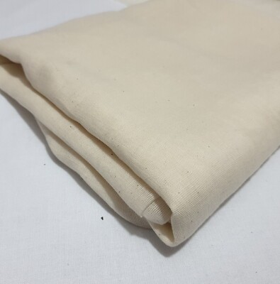 100% Cotton Muslin Gauze Cheesecloth Fabric Dress Food Bakery Strain ...