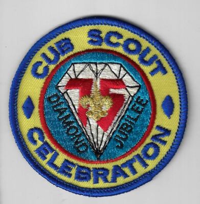 BSA Cub Scout Celebration 75 Diamond Jubilee RBL Bdr. [MX-2476] | eBay