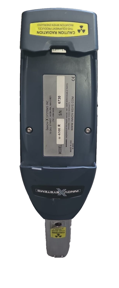 Innov-X Systems a-6500 R Alpha Metal & Alloy XRF Analyzer (For Parts ...