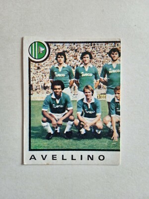FIGURINA CALCIATORI PANINI 1982/83 AVELLINO SQUADRA n 29 OTTIMA CON VELINA | eBay