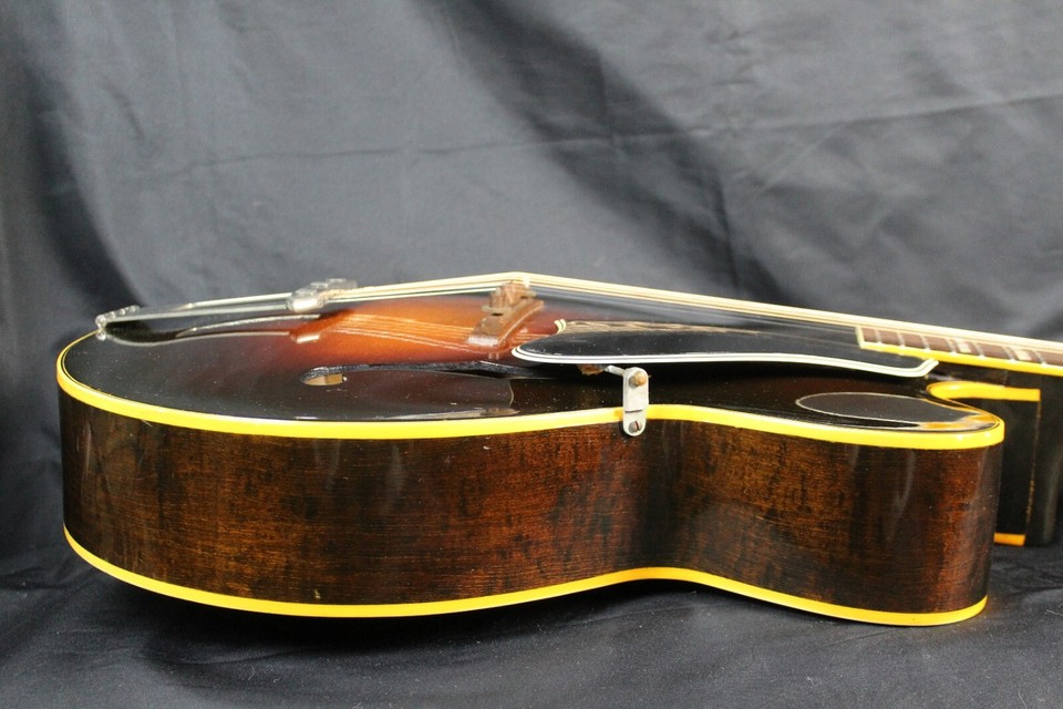 Vintage Gibson L-7C 1948 Sunburst Acoustic Carved Solid Wood Archtop ...