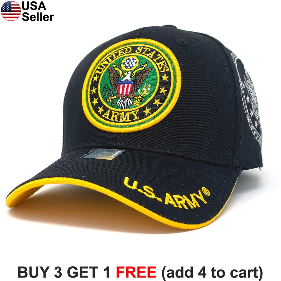 US Army Logo Cap U.S. Hat Military Strong American Armed Forces USA ...