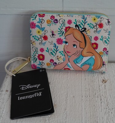 Loungefly Disney Alice in Wonderland Floral Alice Portrait Wallet | eBay