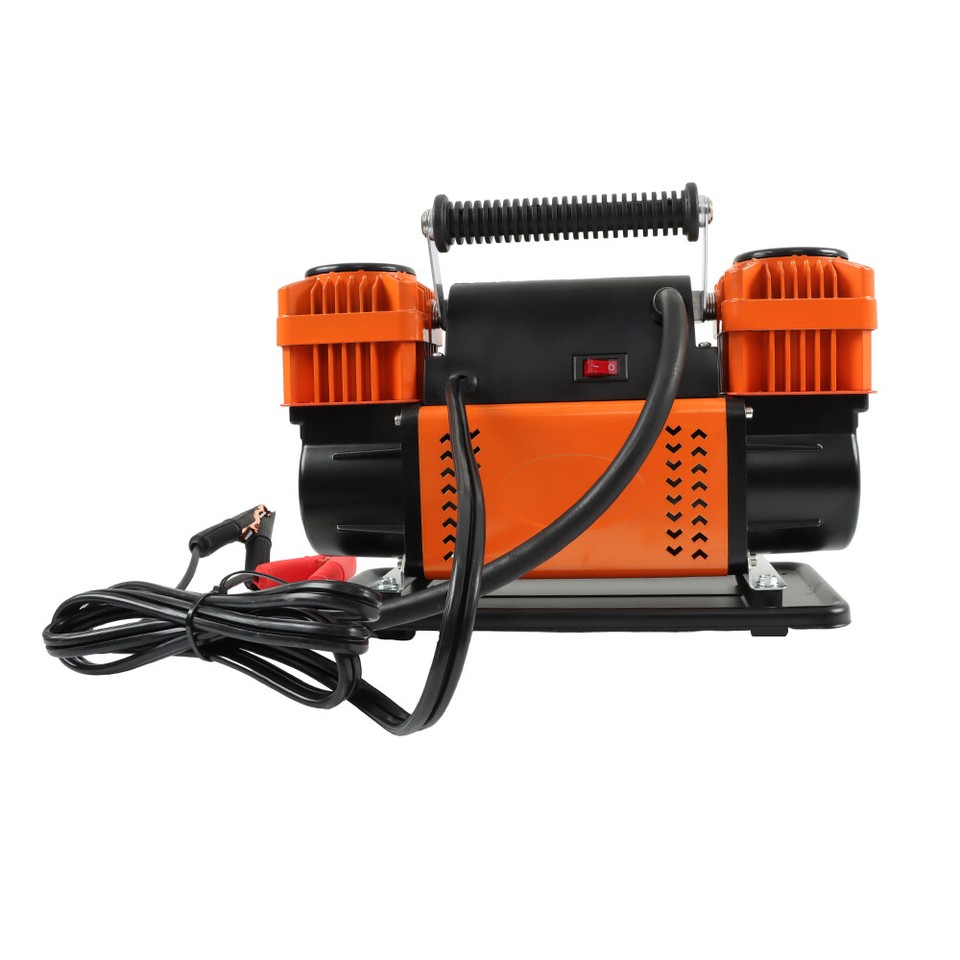 Heavy Duty Max 150 PSI Dual Cylinder 12V Portable Inflator For 4x4 ...