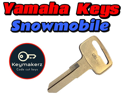 Yamaha Snowmobile Sled Keys Spare Replacement Key Cut To code 3101-3150 ...