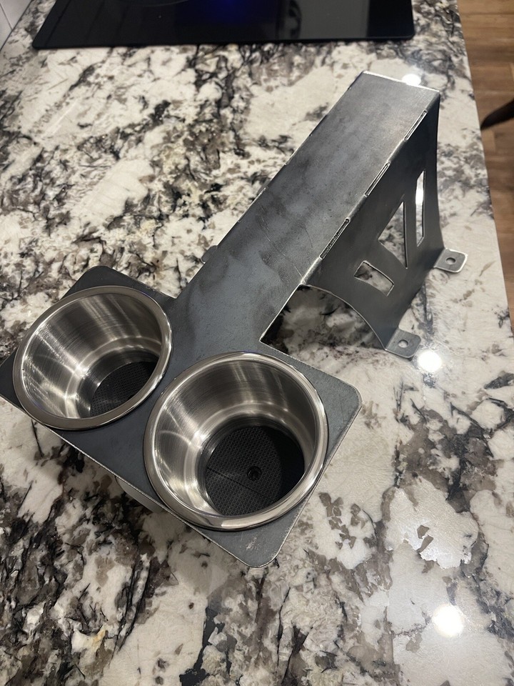 5" Tall Shifter Stand with Cupholders for B&M Ratchet Shifter Mega ...