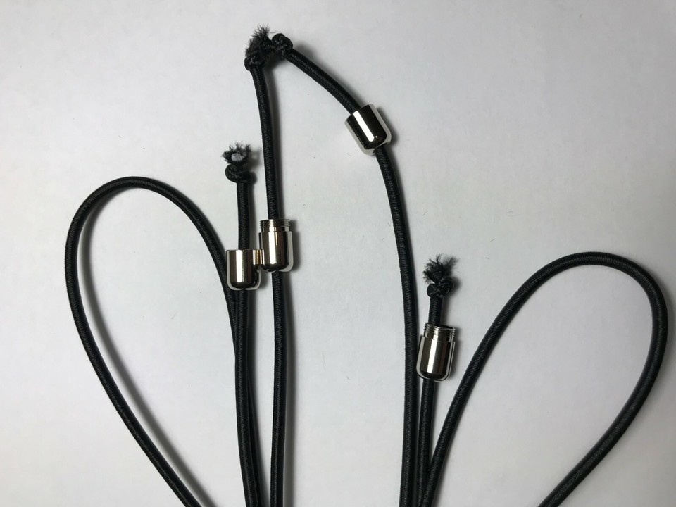 2 Pair Easy No Tie Tieless Elastic Lock Laces Shoe Laces Strings for ...