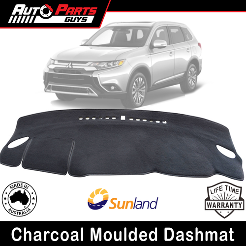Fits Mitsubishi Outlander 2014 2015 2016 2017 2018 - 2020 2021 Charcoal ...