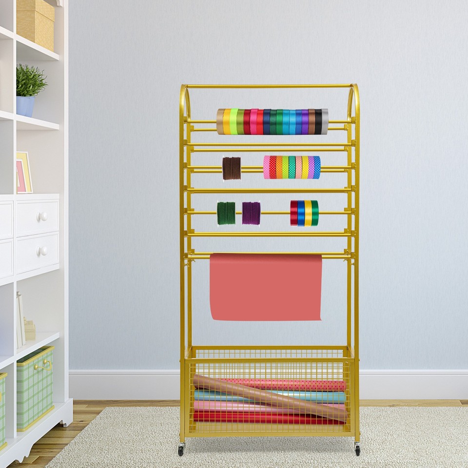 Double-sided Ribbon Holder, Ribbon Organizer, Ribbon Storage Display ...