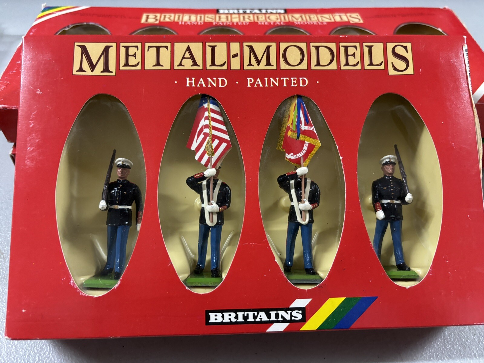 Vintage Britains Metal Models Toy Soldiers - 3 Sets | eBay