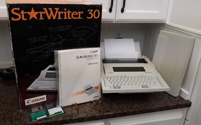 Typewriters & Word Processors - Canon Starwriter