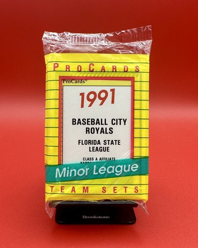 1991 BASEBALL CITY ROYALS MINOR LEAGUE TEAM SET PROCARDS FACTORY SEALED ...