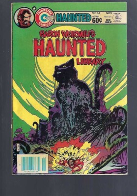 HAUNTED LIBRARY 64 - VF 8.0 - STEVE DITKO - 1971 SERIES - CHARLTON ...
