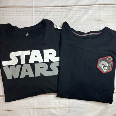 Men’s Star Wars First Order 709 Black Long Sleeve Tshirt Lot XXL | eBay