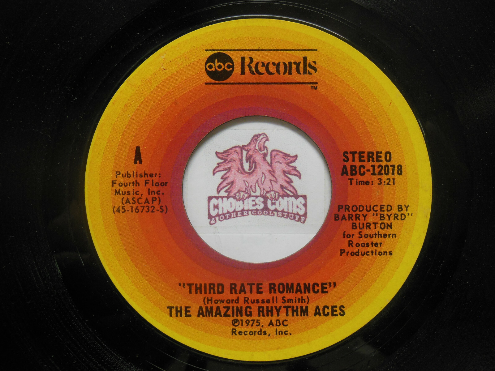 The Amazing Rhythm Aces: Third Rate Romance / Mystery Train, 45 RPM VG ...