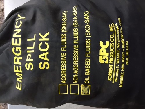 SKO-SAK Sorbent Emergency Spill Sack - Oil Spill Kit 9 gallons | eBay