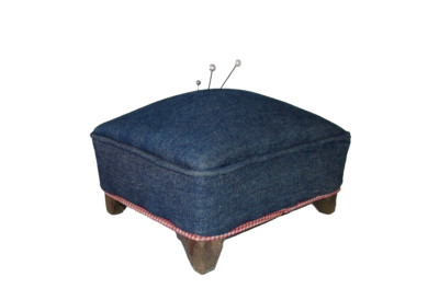 Pin Cushion Foot Stool Design Handmade 4 1/2" Tall + 2 Free Pack of ...
