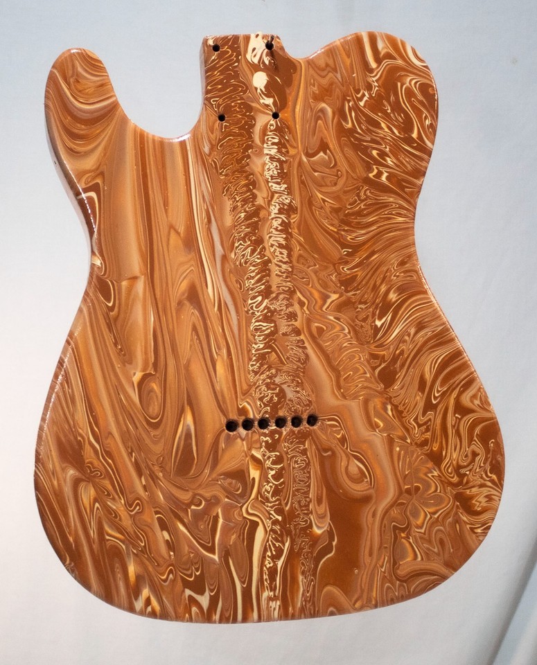 Telecaster Style Alder Guitar Body, Vintage American Specs custom paint ...