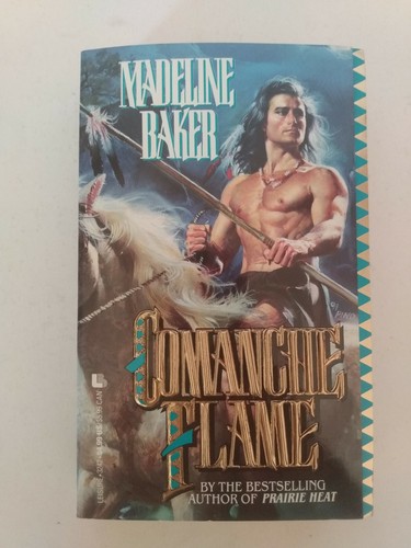 Comanche Flame Madeline Baker 1992 Vintage Paperback SIGNED | eBay