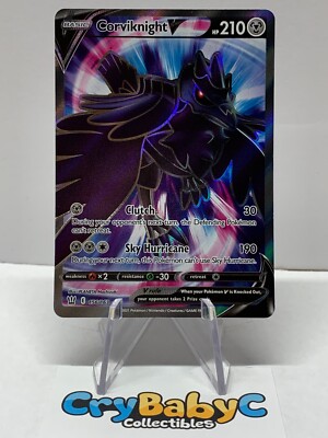 Pokemon Corviknight V 156/163 Battle Styles Sword & Shield FULL ART | eBay