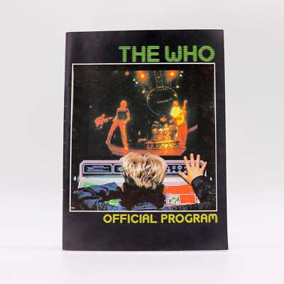 The Who 1982 “It’s Hard” World Tour Program, Near Mint | eBay