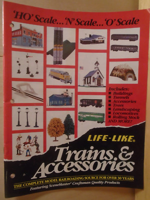1987 LIFE-LIKE MODEL TRAIN DEALERS CATALOG AND PRICE LIST | eBay