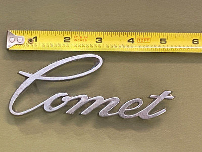 Original 71-75 Mercury Comet Emblem OEM D14B-16098-A Vintage | eBay