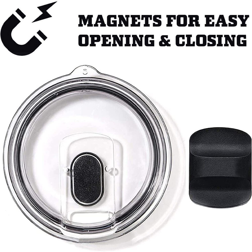 20 oz 30 oz Splash Spill Proof Magnetic Slider Lid for YETI Rambler ...