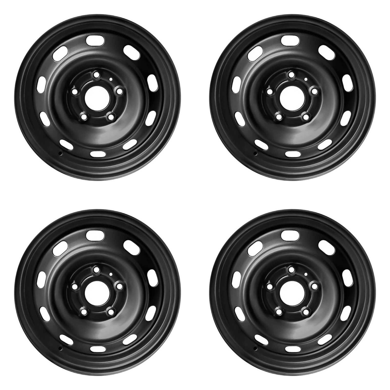 New 17" Replacement Wheels Rims for Dodge Ram 1500 2002-2015 Set Black ...