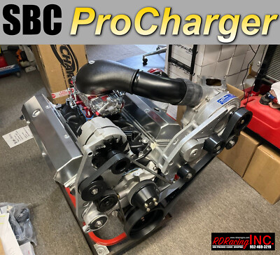 PROCHARGER P1SC SMALL BLOCK CHEVY ALT, PS, WP, 10-15 BOOST COMBO SAVE ...