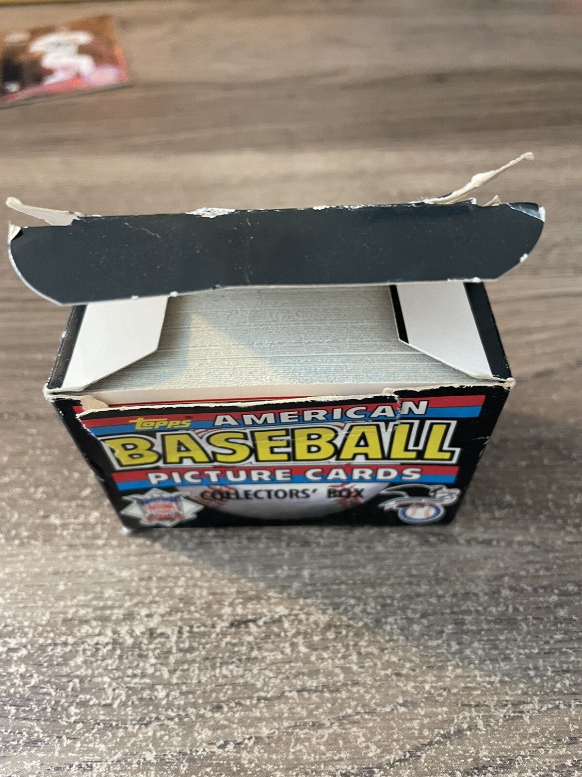 1988 Topps American Baseball Picture Cards Collectors' Box. Complete 88 ...